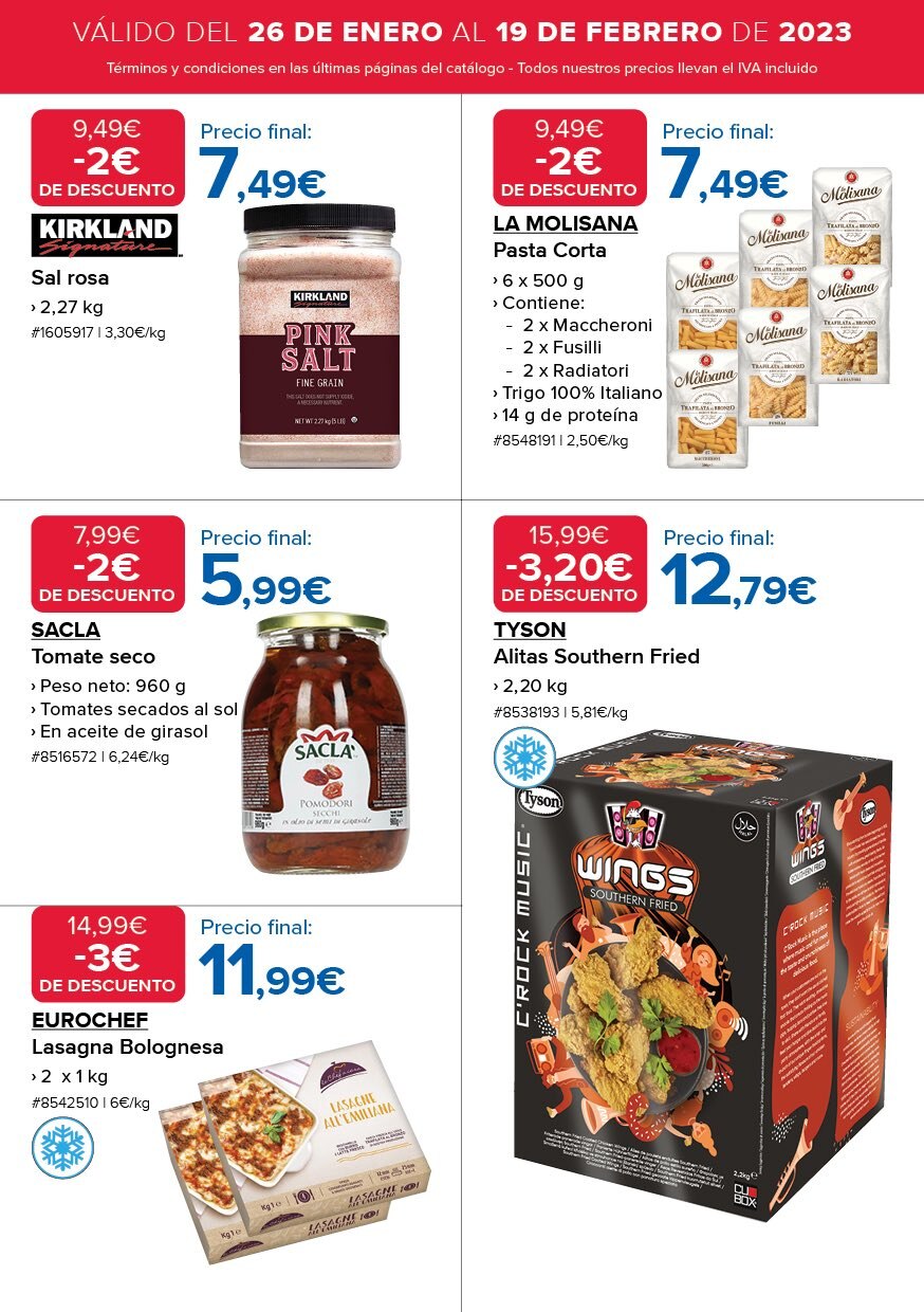 Catálogo Precios y Promos | Costco Spain